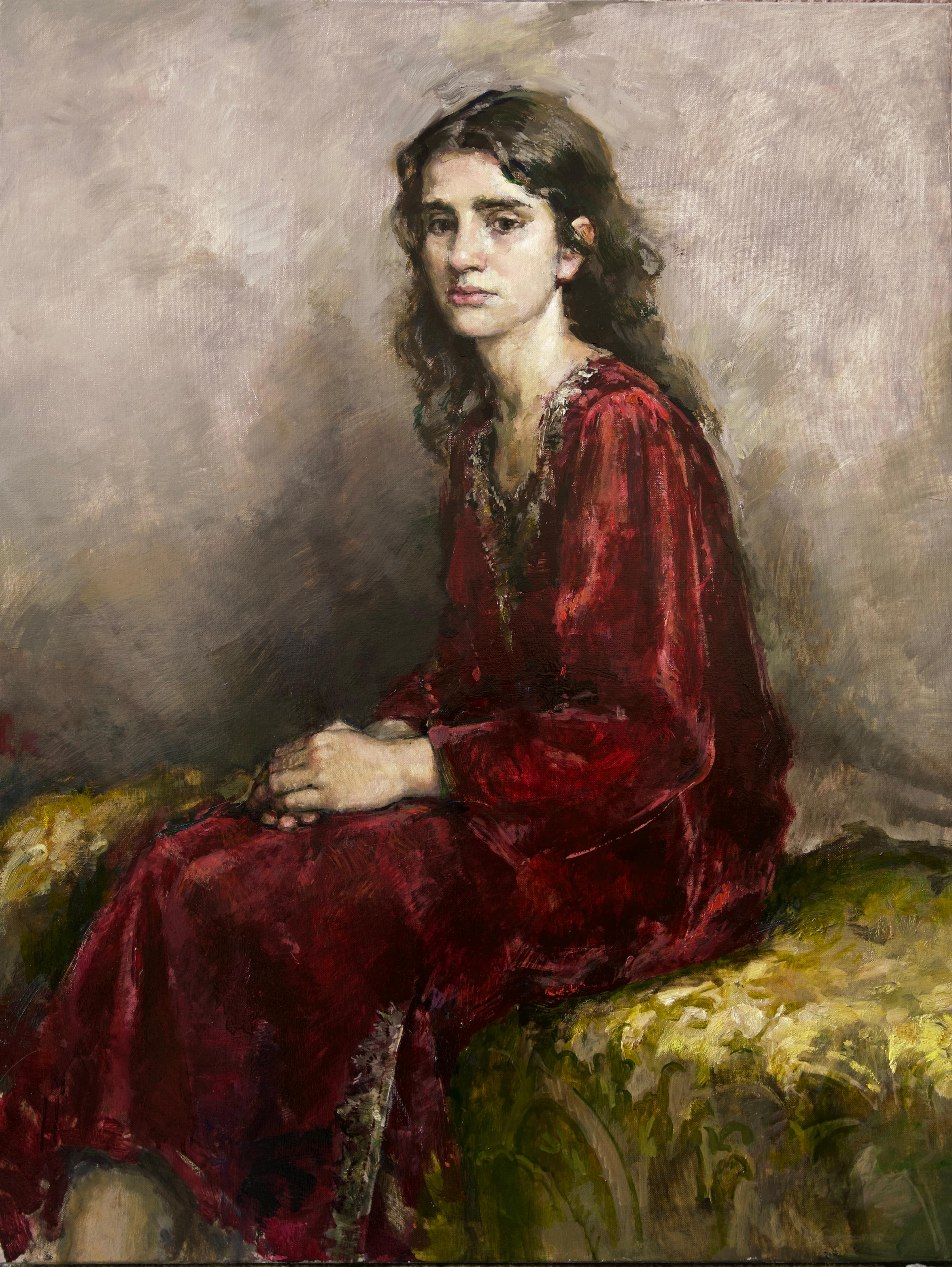 Buy original oil on canvas paintings. Online art gallery. Portrait ...