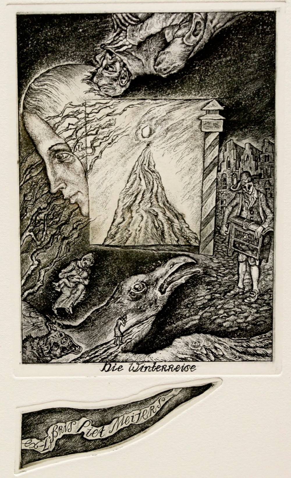 Buy original painting online | Academart | Winter way, Stroganov Leonid.