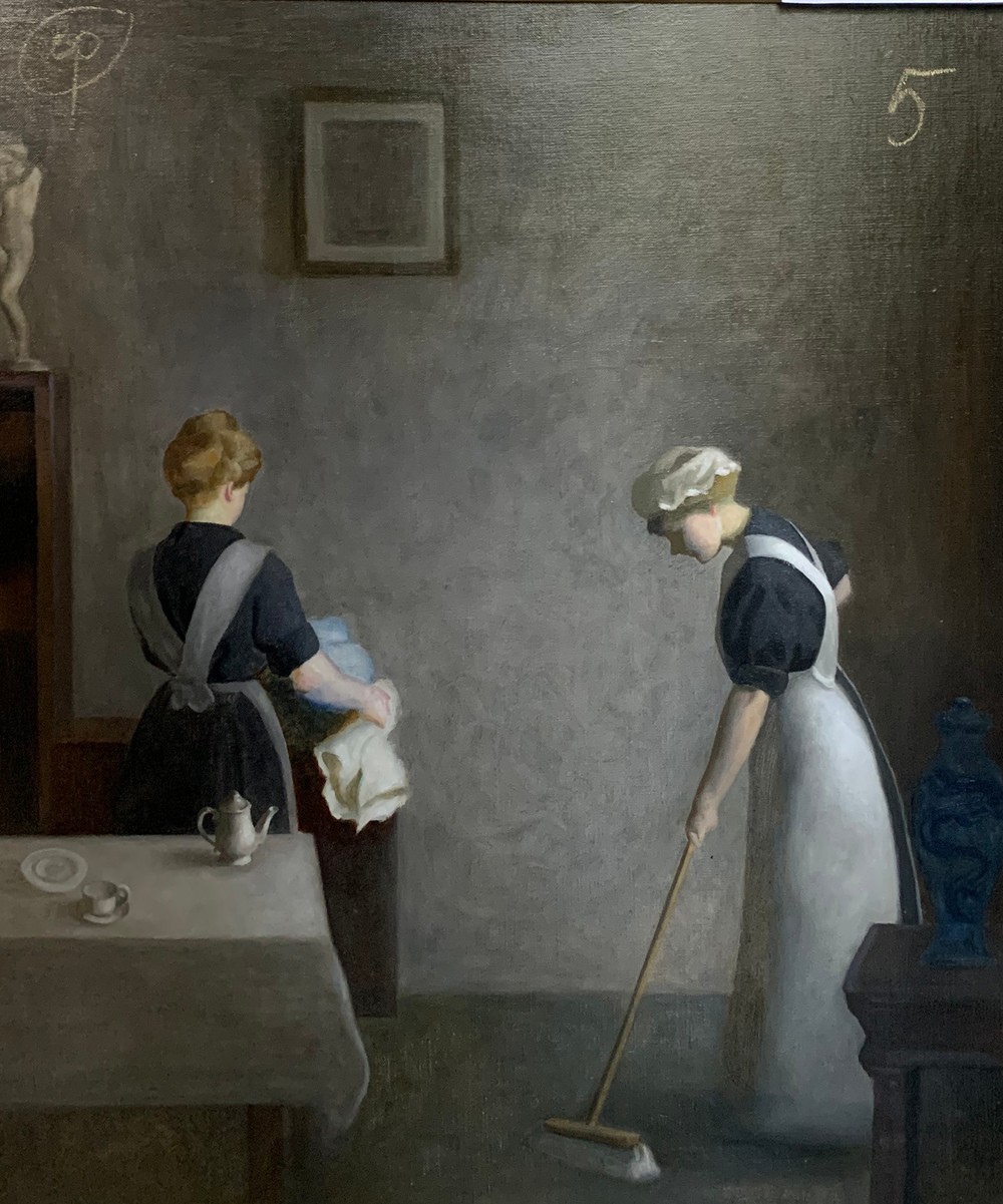 Masayuki M, I. E. Repin Academy. I-II study year. 2021. Original artwork. Russian study art.