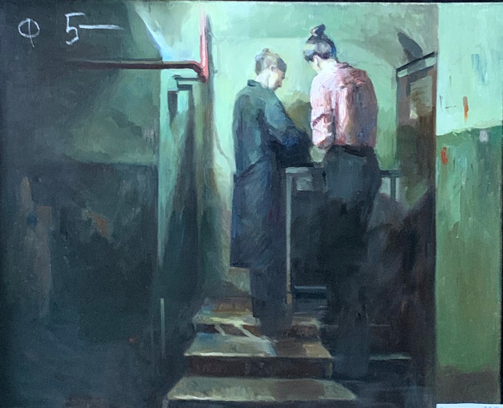 Ashikhmina M, I. E. Repin Academy. I-II study year. 2022. Original artwork. Russian study art