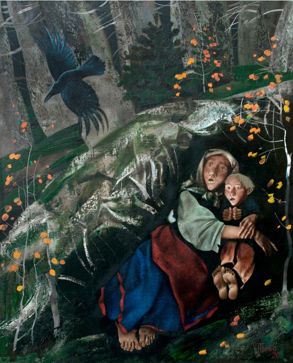 Buy original painting online | Academart | Alenushka and her brother ...