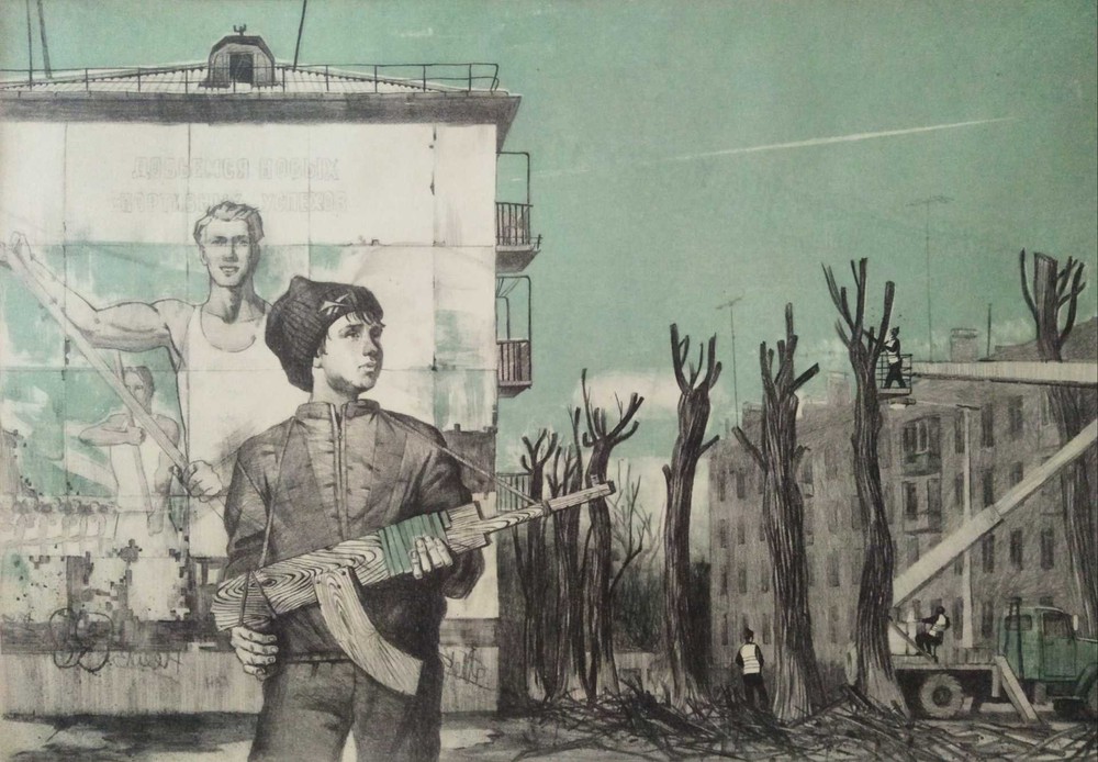 Buy original painting online | Academart | Yesterday , Klimenko Andrey