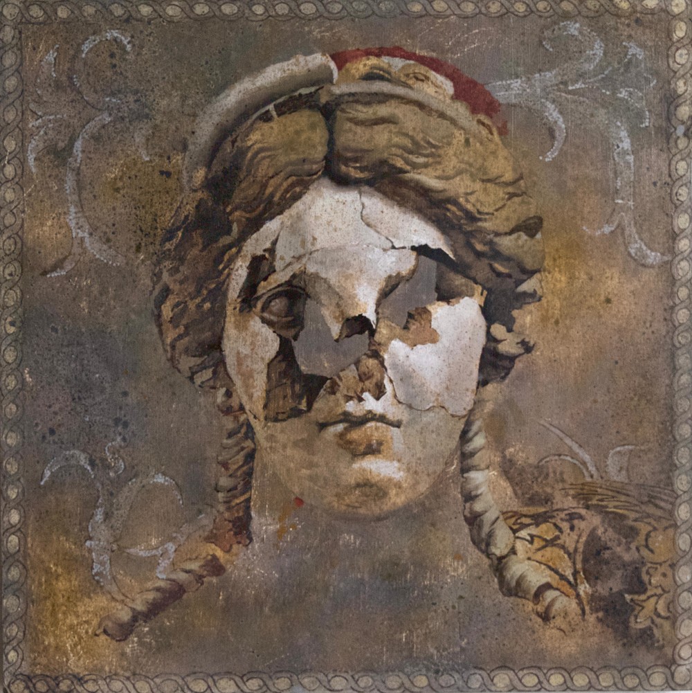 Buy original painting online | Academart | Antique mask, Andreev Ivan.